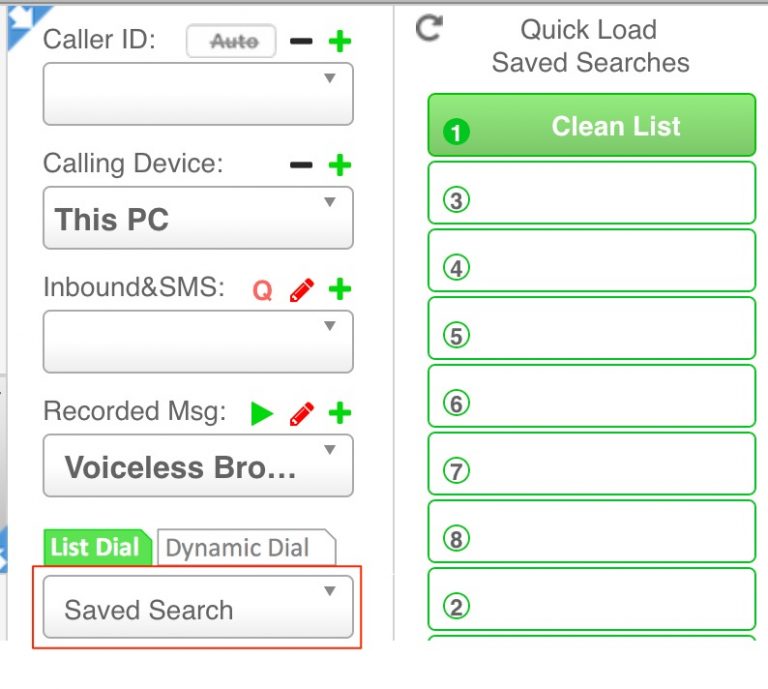 Extended Quick Load Buttons – turboDial Support