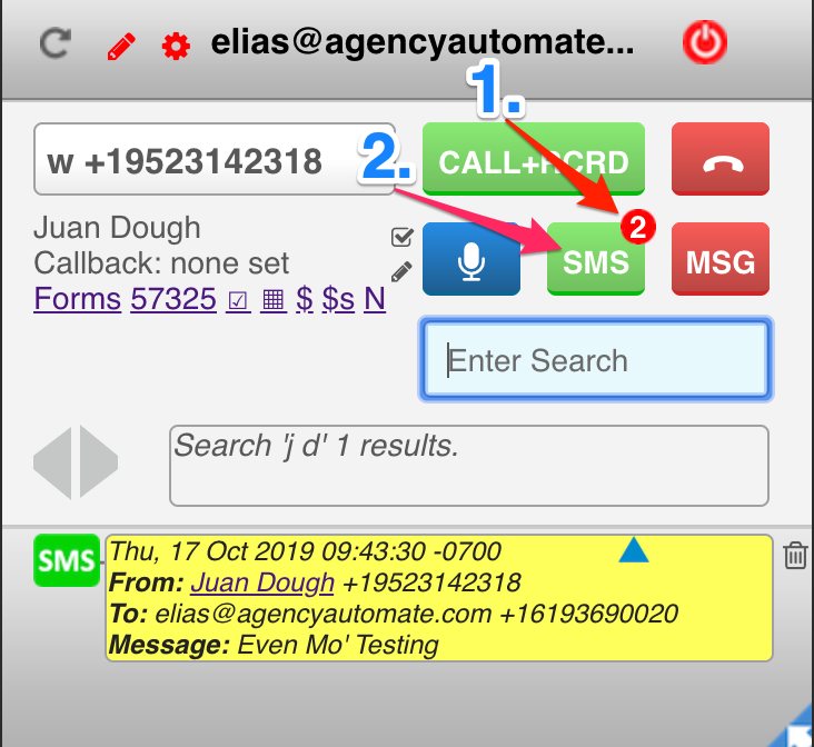 SMS Messaging App & 2-Way Chat – turboDial Support